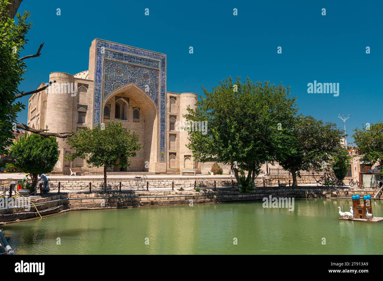 JUNE 27, 2023, BUKHARA, UZBEKISTAN: Nadir Divanbegi Khanaka or Khanqah ...