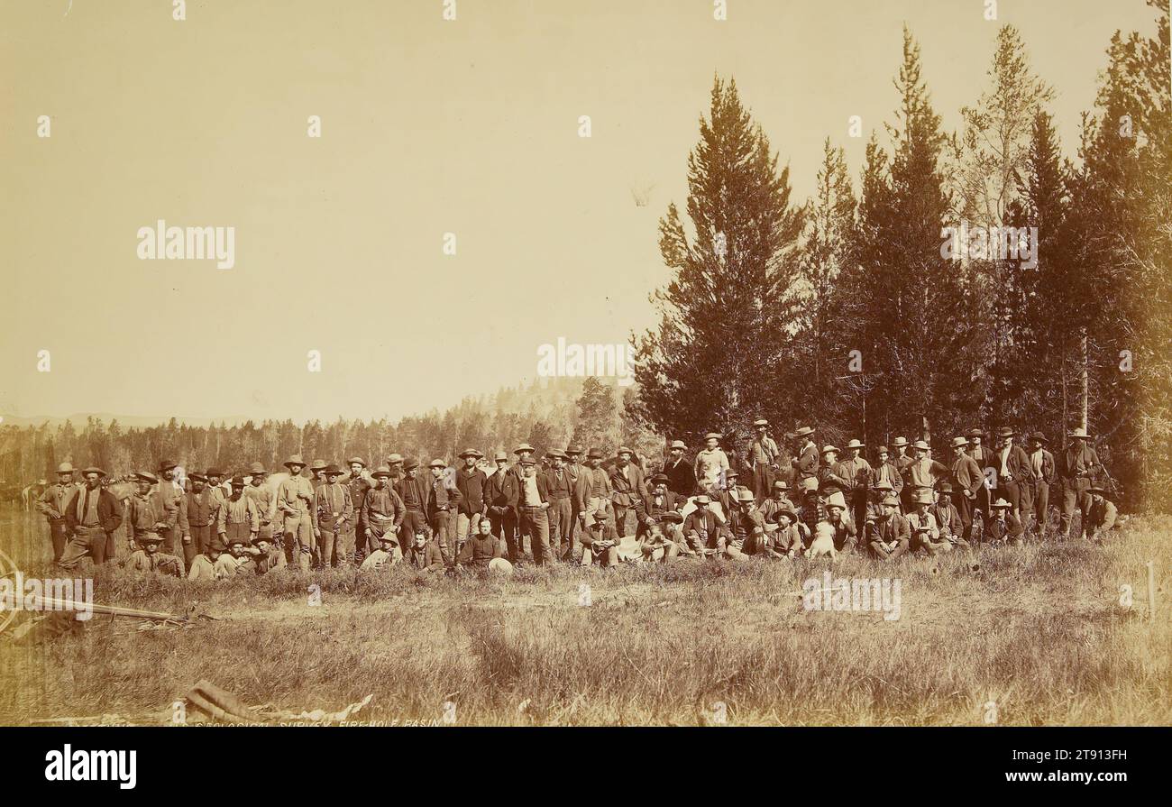 Meeting of the U. S. Geological Survey in the Lower Firehole Basin ...