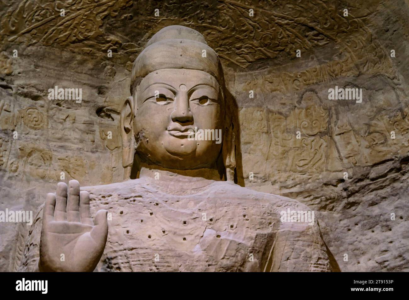 QINGDAO, CHINA - NOVEMBER 21, 2023 - A 1:1 3D printing of the 9.93 ...