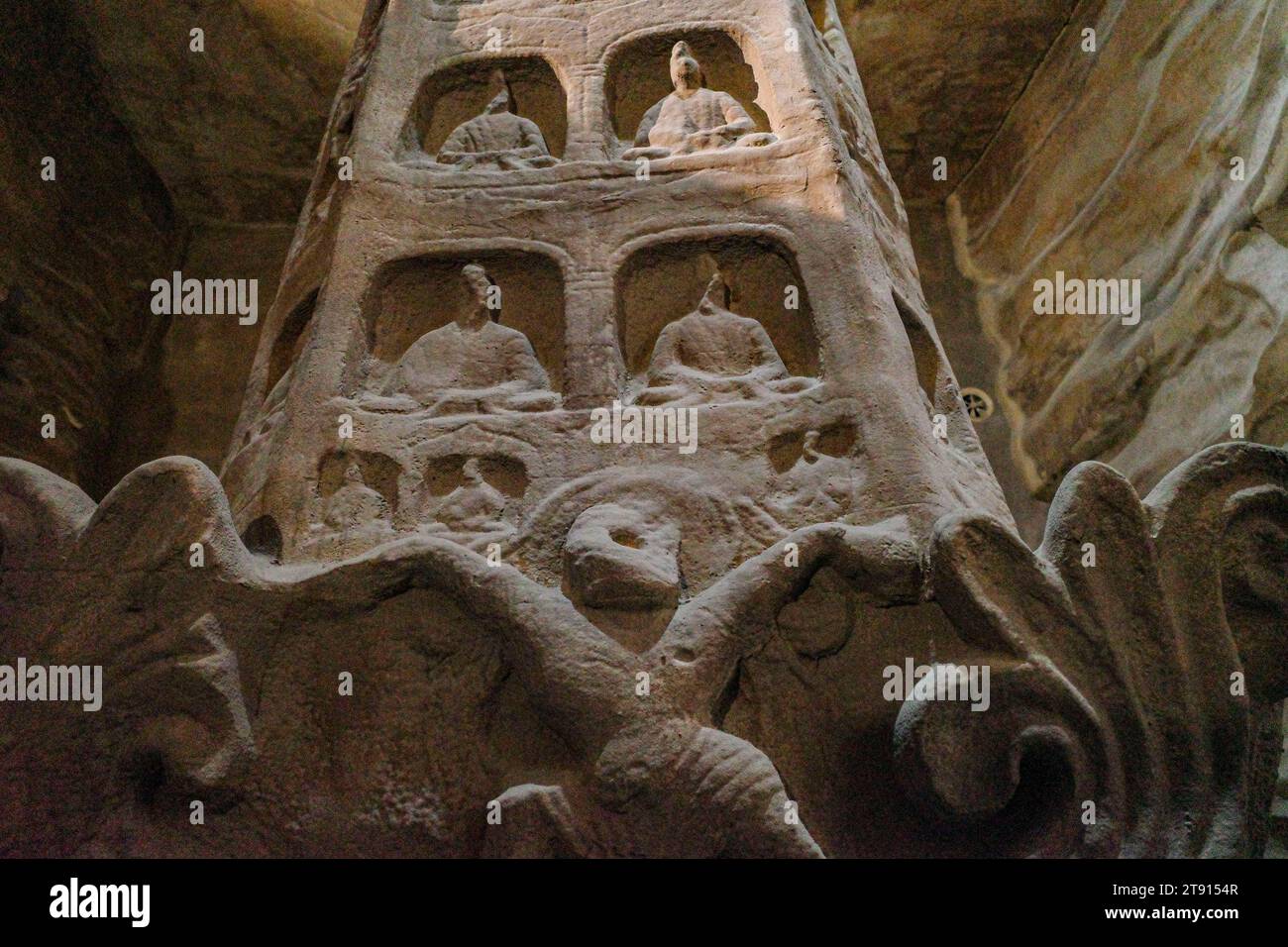 QINGDAO, CHINA - NOVEMBER 21, 2023 - A 1:1 3D printing of the 9.93 ...