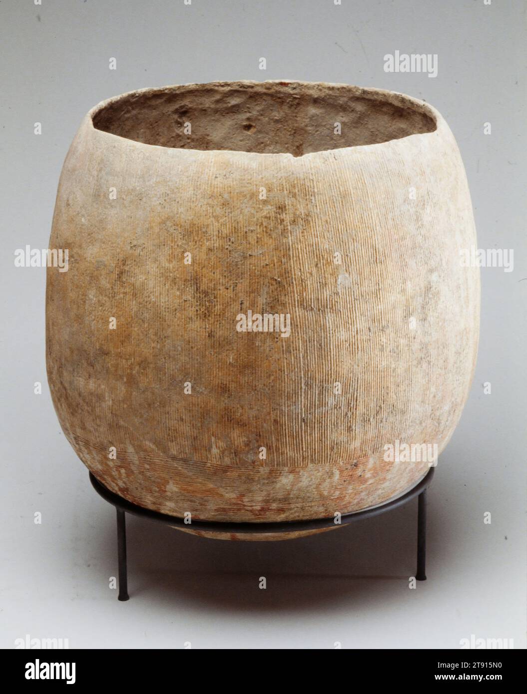 Vessel, 1500-500 BCE, 21 3/4 x 23in. (55.2 x 58.4cm), earthenware ...