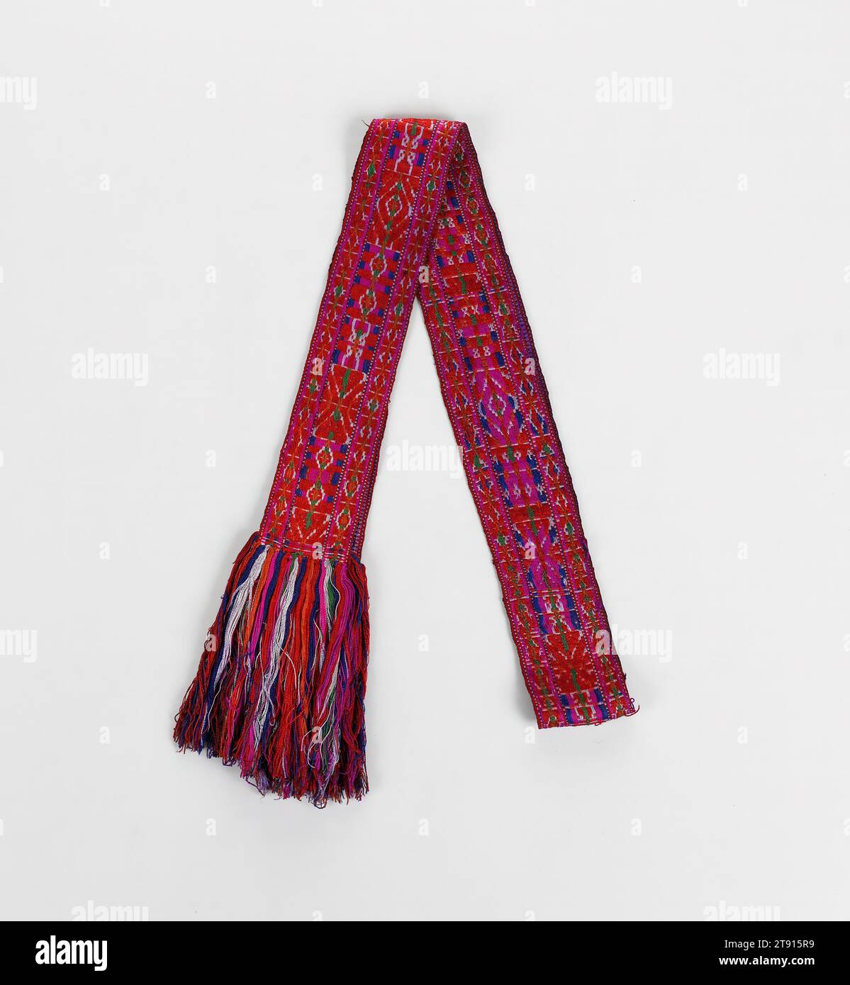 Festival sash, 20th century, 75 x 2 1/2 in. (190.5 x 6.4 cm), Silk ...