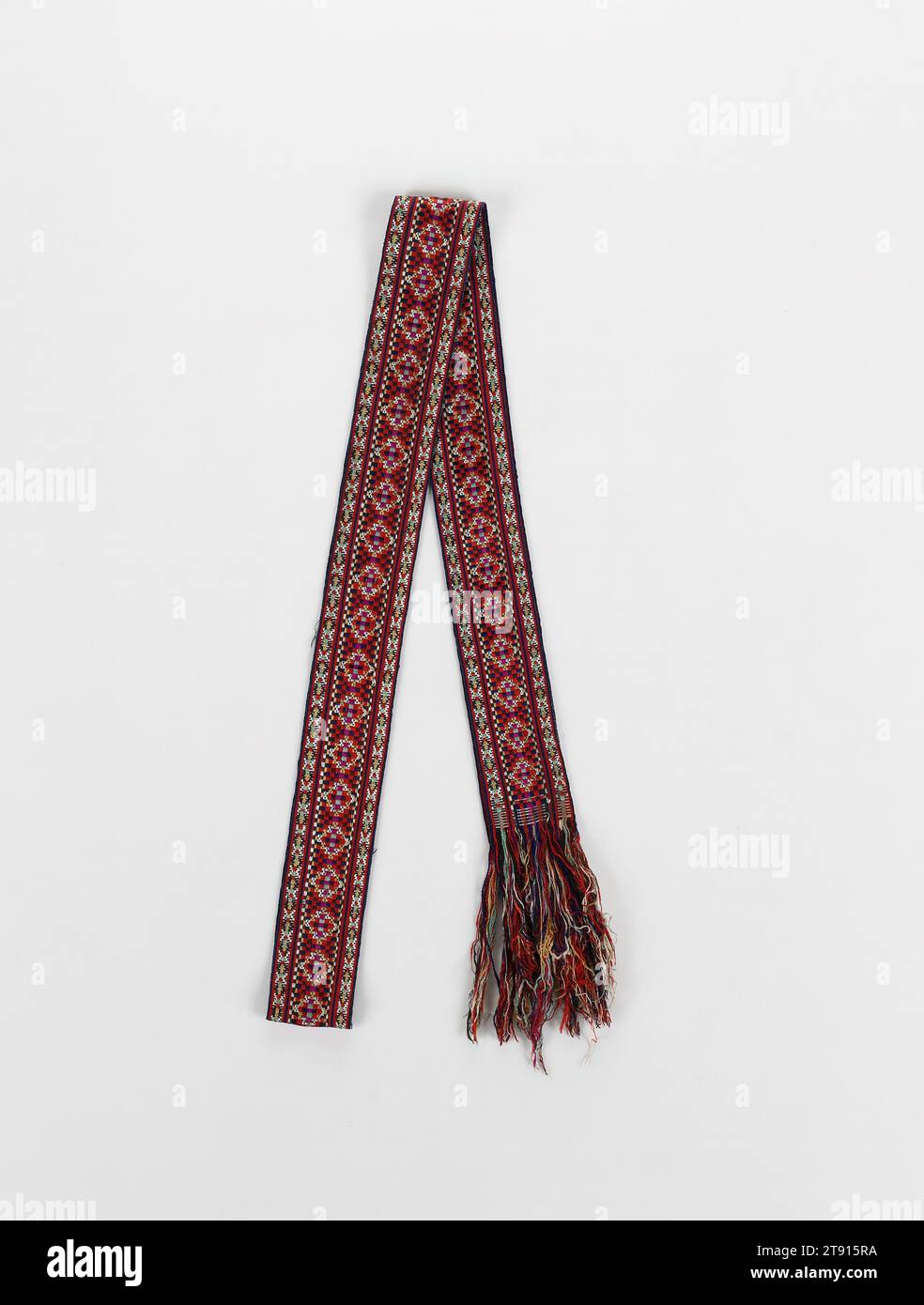 Sash, 20th century, 102 x 1 5/8 in. (259.08 x 4.1 cm), Silk, China ...