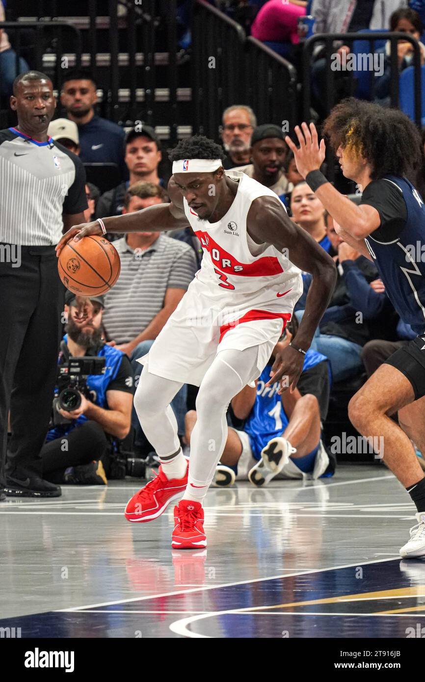 Orlando, Florida, USA, November 21, 2023, Toronto Raptors forward ...