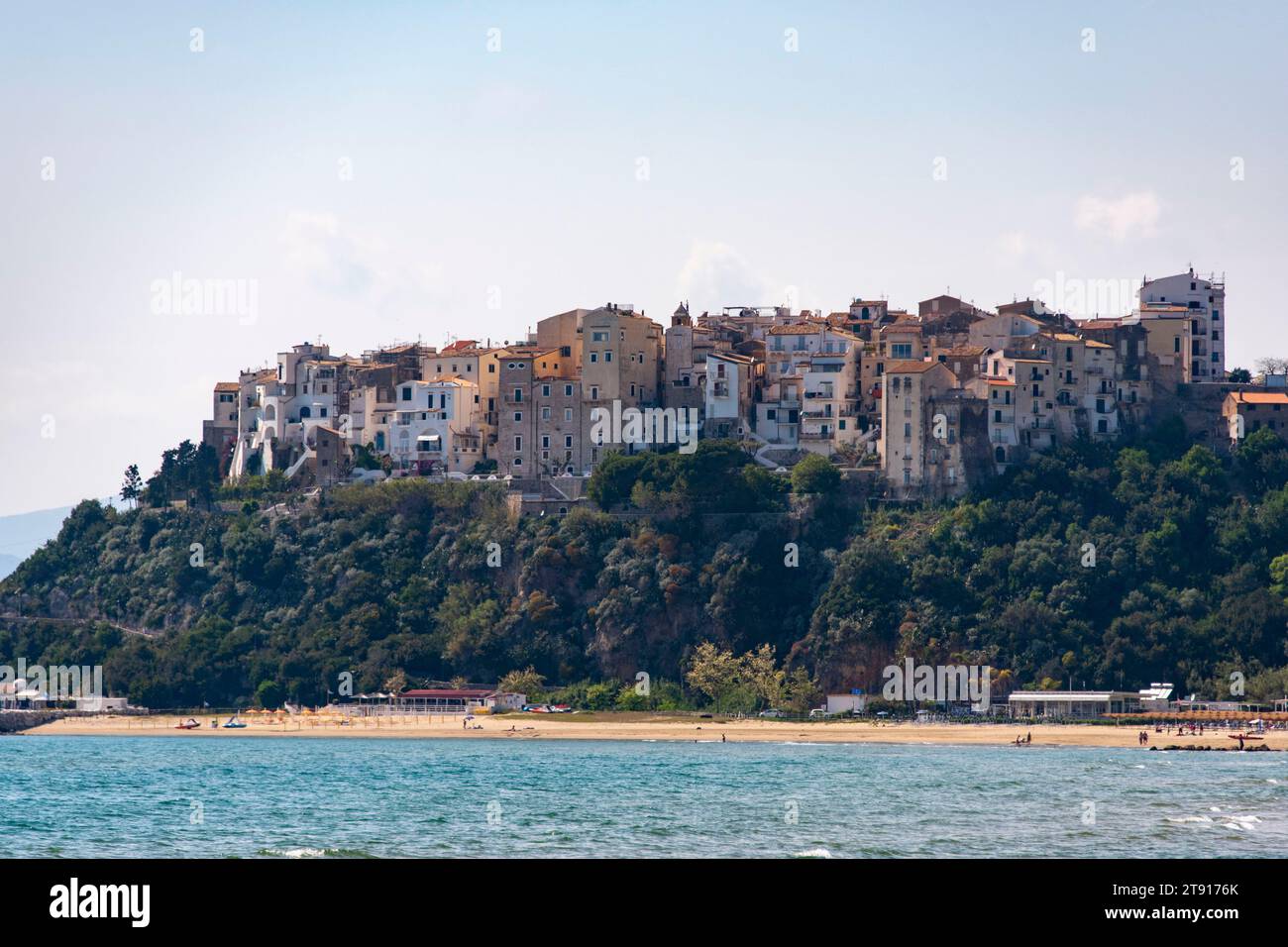 Town of Sperlonga - Italy Stock Photo - Alamy