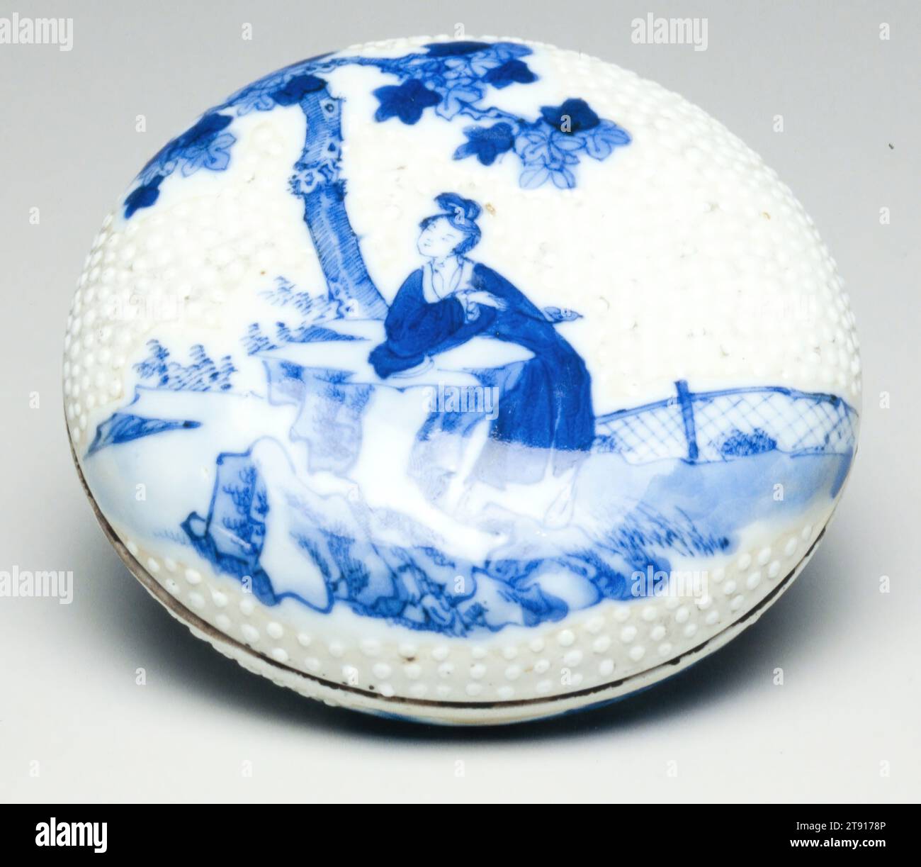 Seal Paste Box, 18th-19th century, 1 1/2 x 3 15/16 in. (3.8 x 10 cm ...