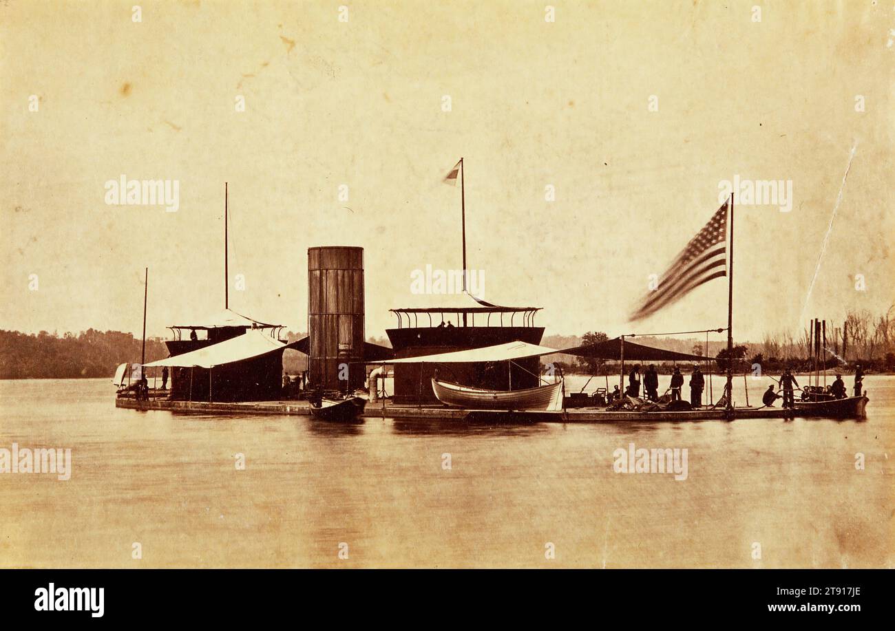 The Monitor Onondaga, James River, Virginia, July 1864, Matthew Brady ...