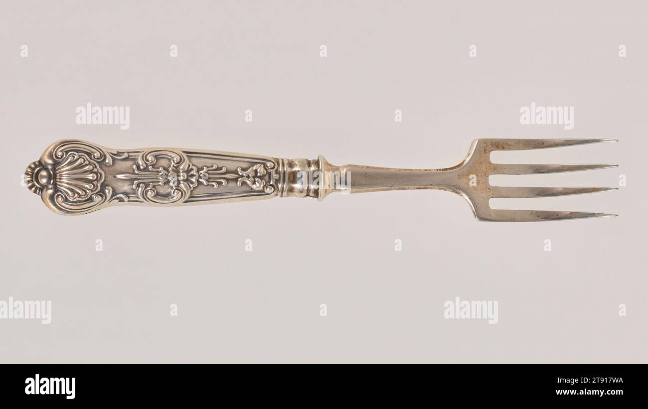 Fork, from a child's knife and fork set, 1834, Taylor & Perry ...