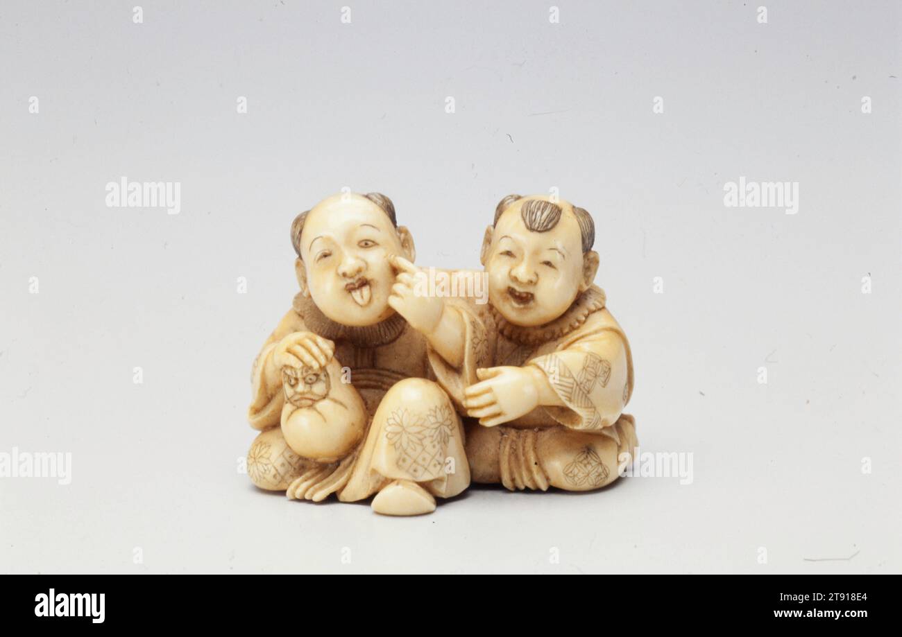 Netsuke two boys hi-res stock photography and images - Alamy