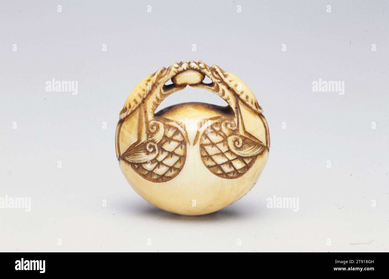 Netsuke mokugyo hi-res stock photography and images - Alamy