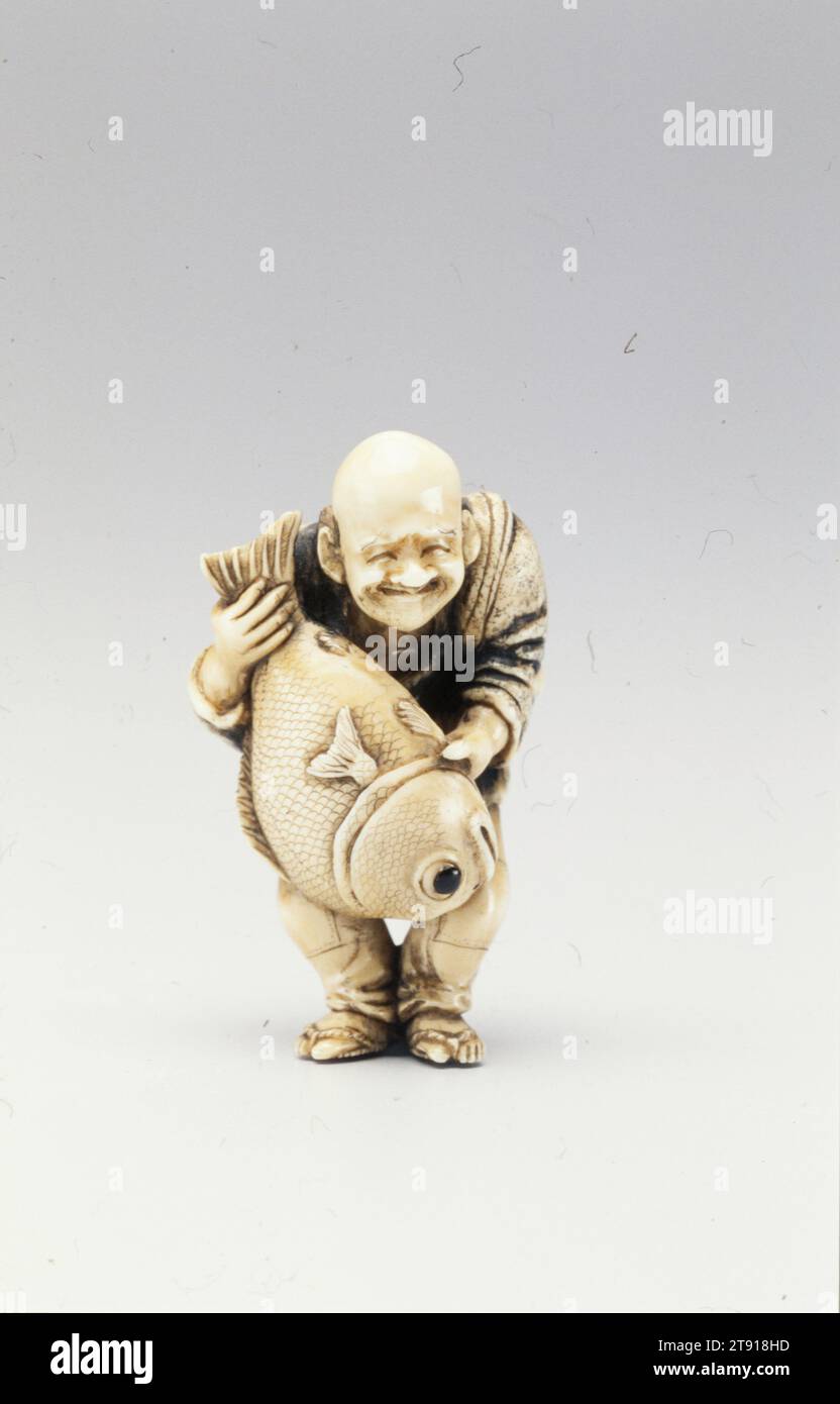 Netsuke man holding hi-res stock photography and images - Alamy