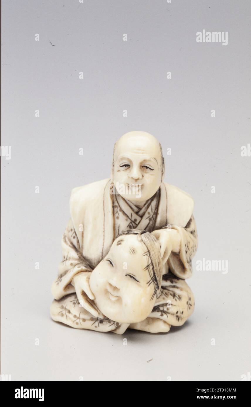 Netsuke mask carver hi-res stock photography and images - Alamy