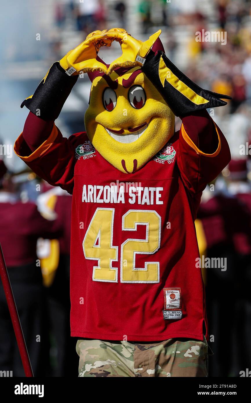 TEMPE, AZ - NOVEMBER 18: The Arizona State Sun Devils mascot, Sparky ...