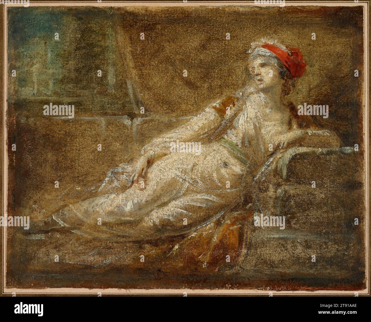 Oil on canvas mounted on frame hi-res stock photography and images - Alamy