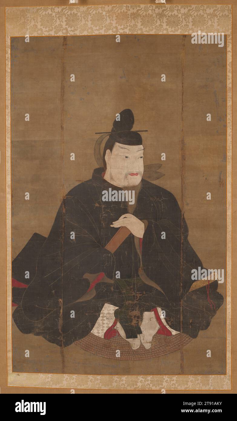 Portrait of Sugawara Michizane, early 14th century, Unknown Japanese ...