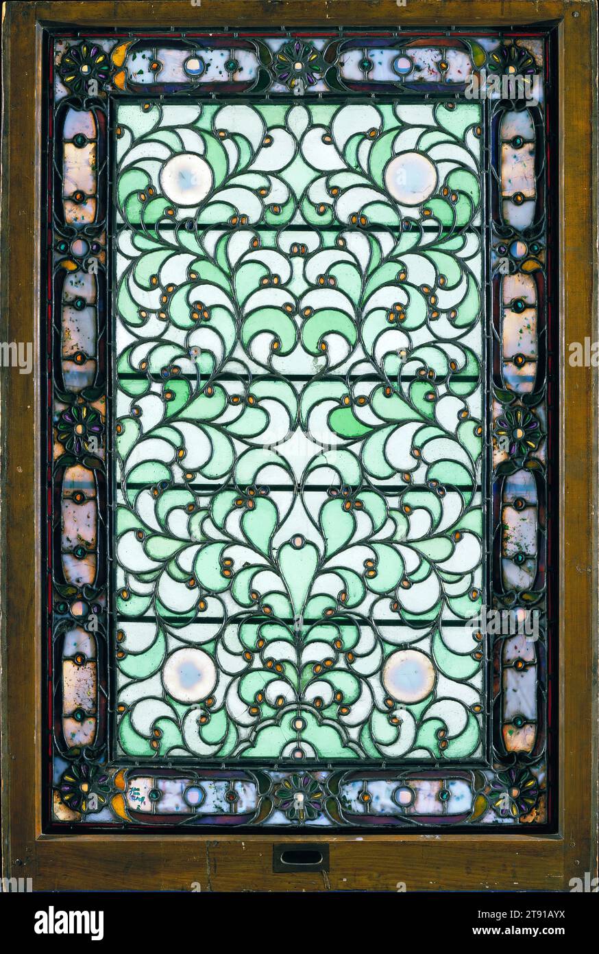 Persian Arabesque' window, 1882, John La Farge, American, (New York ...