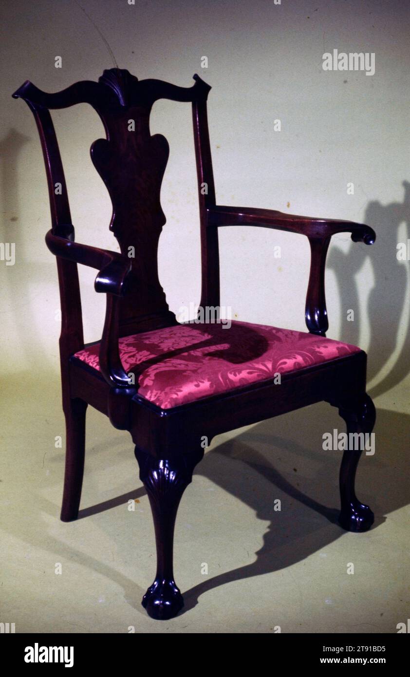 Armchair, 1750-1770, William Savery, American, (Philadelphia), 1722 ...