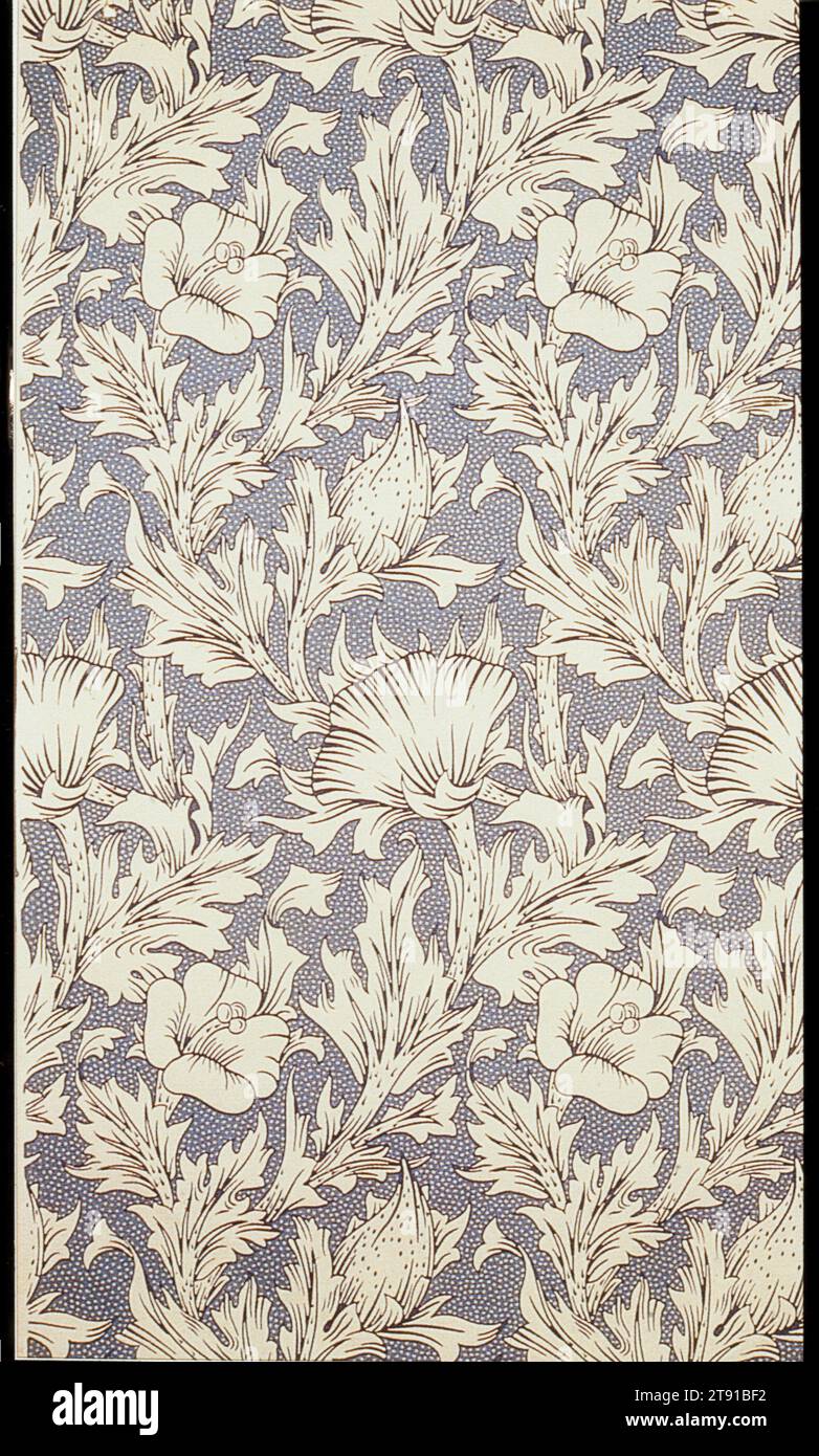 Wallpaper Sheet from a Set of Ten Wallpaper Sheets, c. 1864-1892 ...