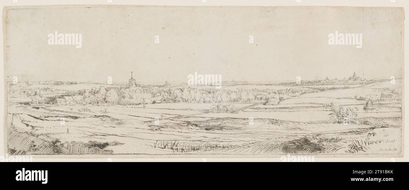 The Goldweigher's Field, 1651, Rembrandt Harmensz. van Rijn, Dutch ...