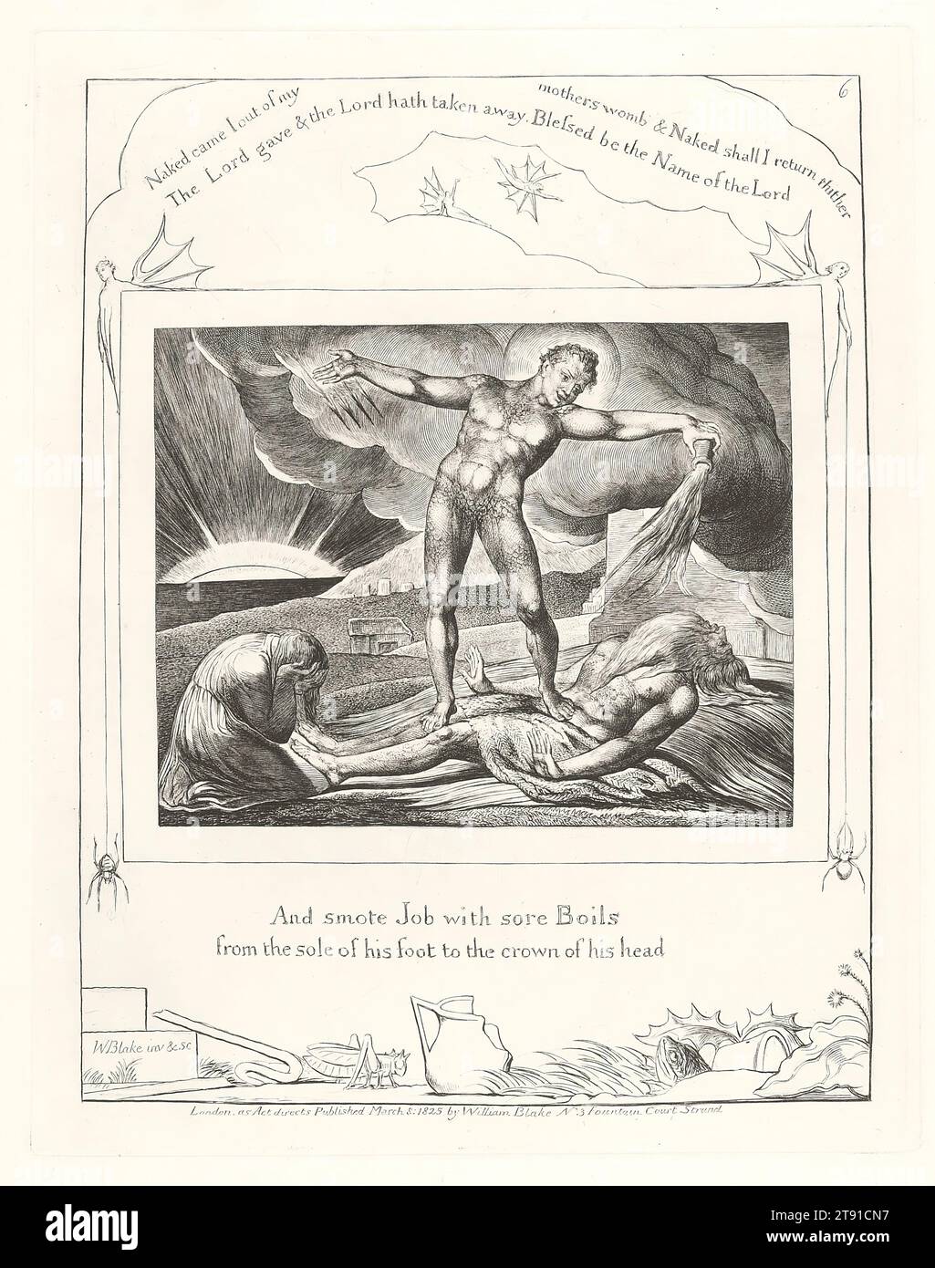 And smote Job with sore Boils from the sole of his foot to the crown of ...