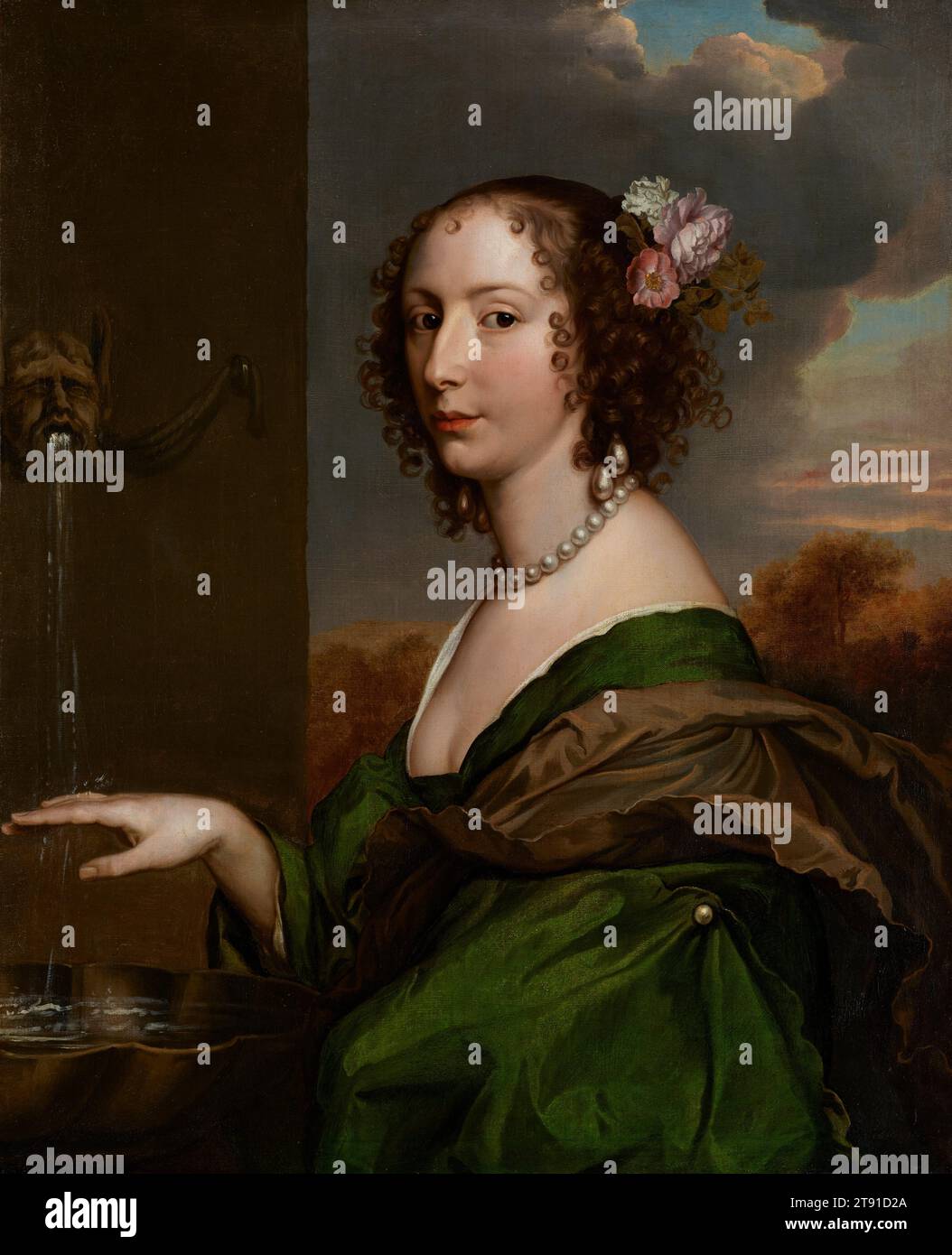 Portrait of Woman, called Lucy Percy, Countess of Carlisle, c.1650 ...