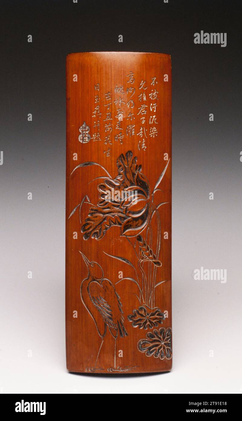 Wrist Rest, c. 1800, Ping Ts’un, Chinese, active late 18th-early 19th ...