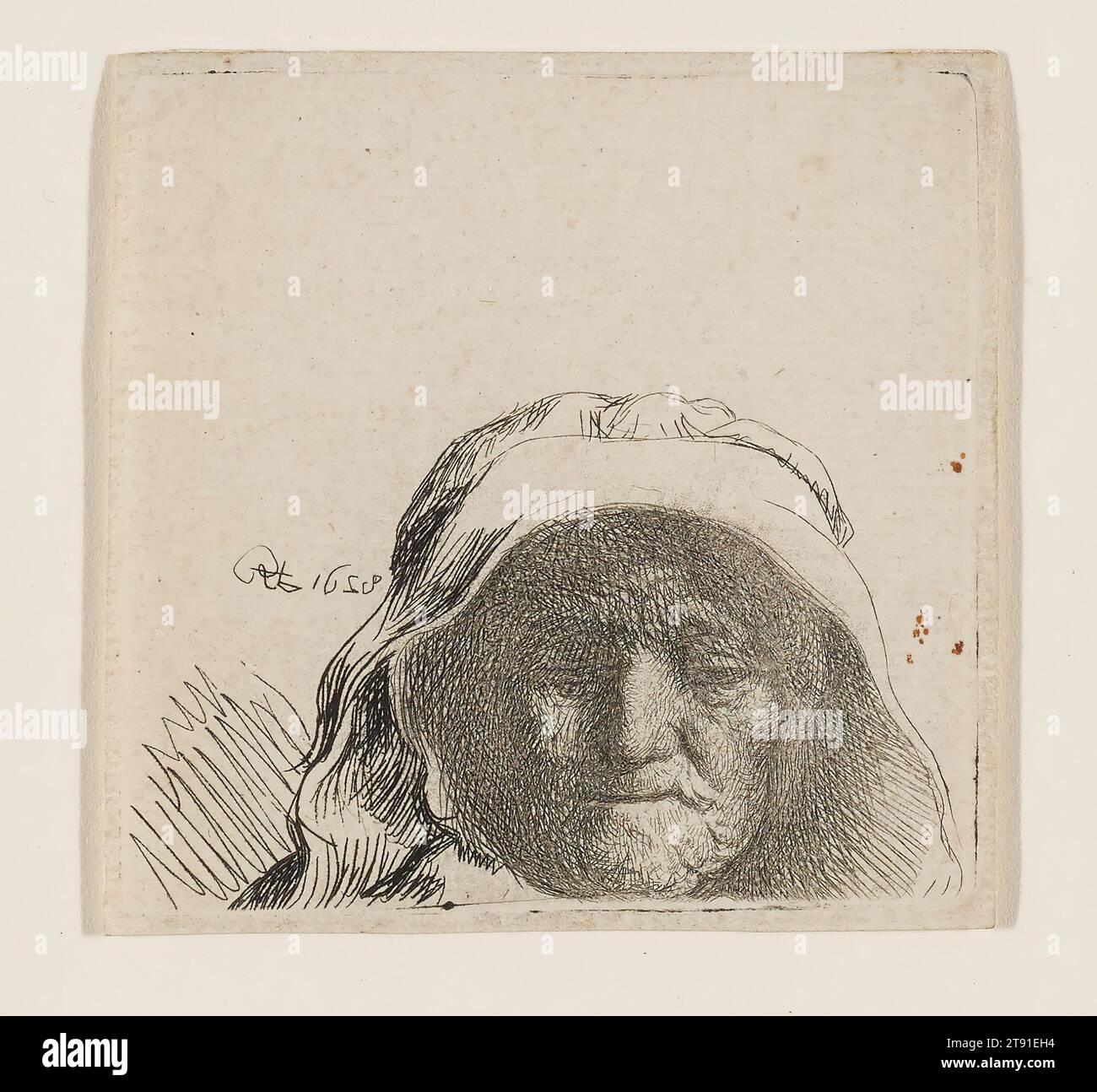 Careworn faces fascinated rembrandt hi-res stock photography and images ...