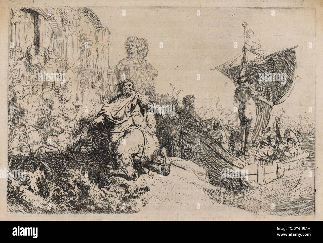 Allegorical etching appeared hi-res stock photography and images - Alamy