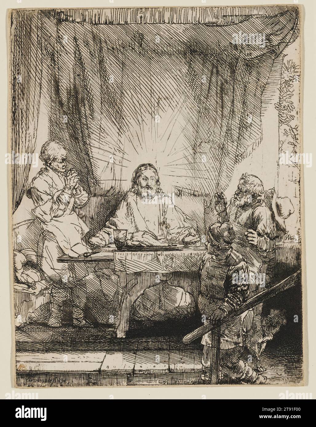Christ appeared alongside two disciples hi-res stock photography and ...