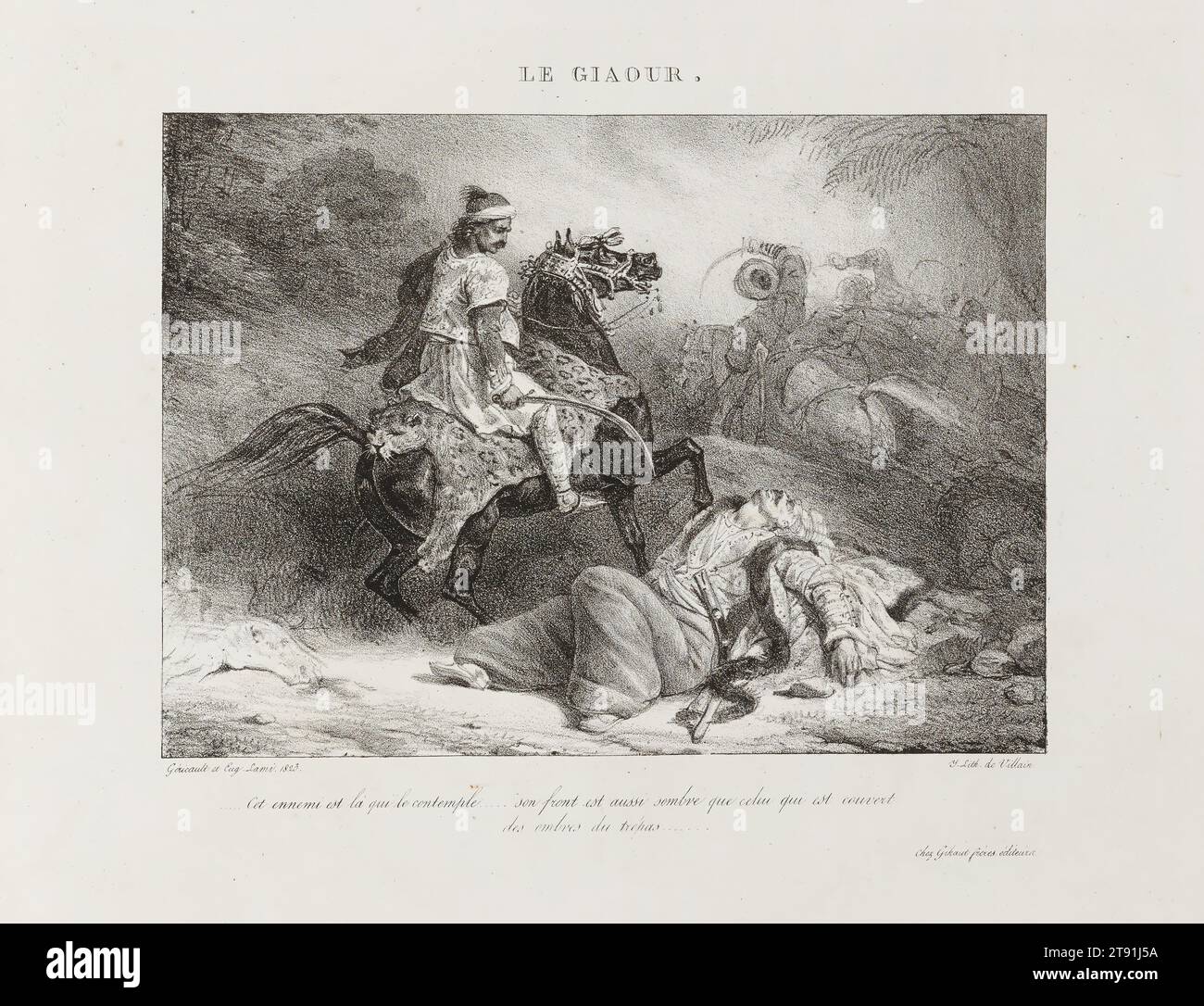Theodore gericault le giaour hi-res stock photography and images - Alamy