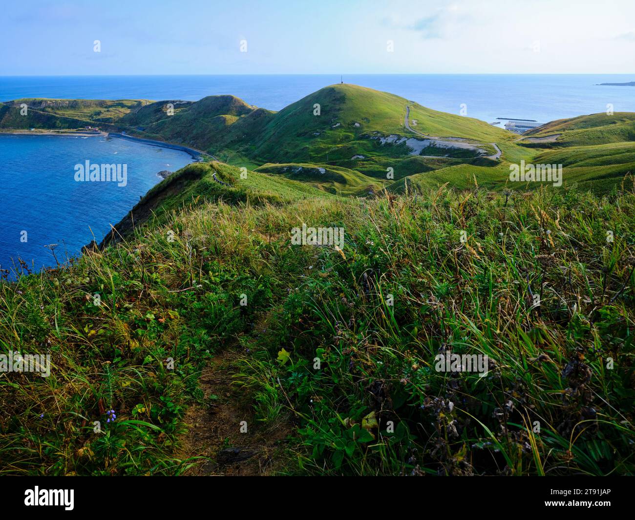 Landscape in Rebun Island, Hokkaido, Japan Stock Photo - Alamy