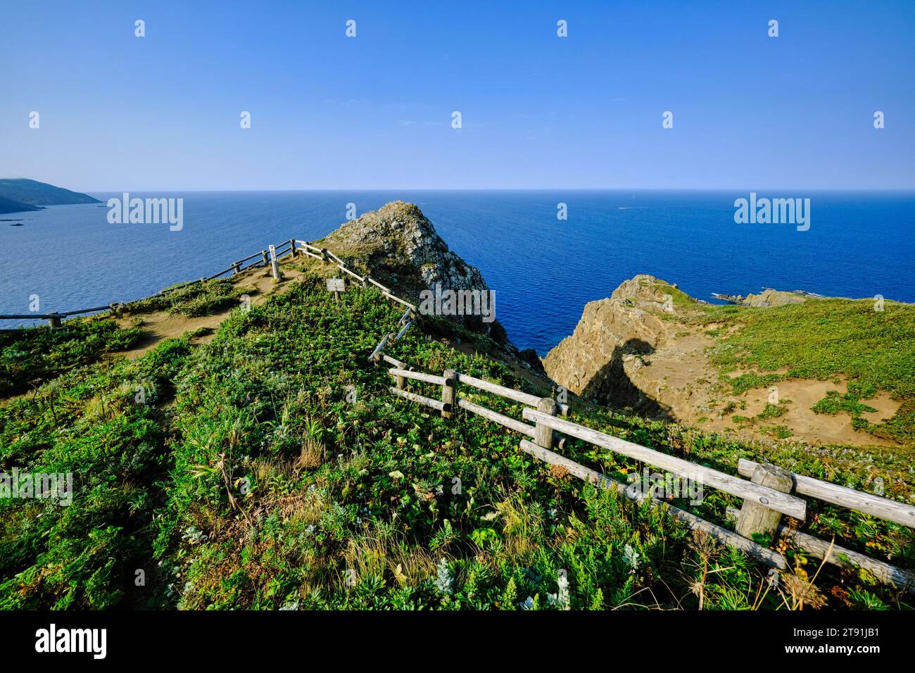 Landscape in Rebun Island, Hokkaido, Japan Stock Photo - Alamy