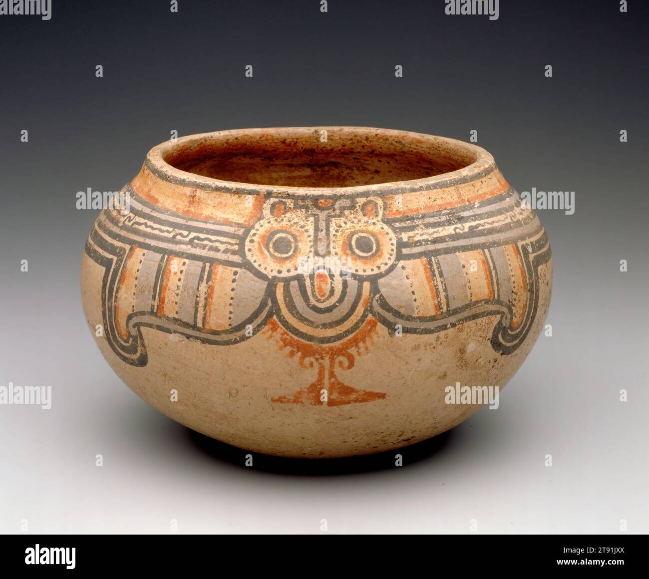 Bowl, 11th-14th century, 5 x 8 in. (12.7 x 20.32 cm), Clay, pigments ...