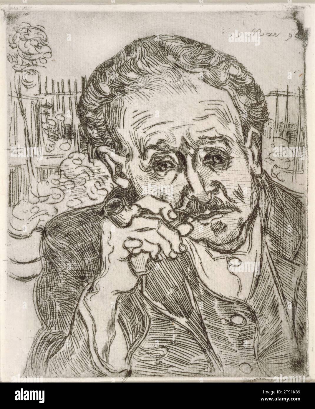 Van gogh portrait of dr gachet hi-res stock photography and images - Alamy