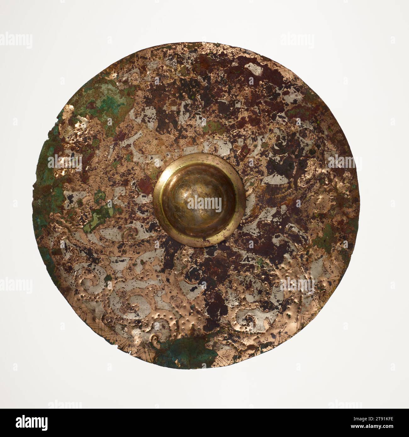 Bi Disc Plaque, 2nd-3rd century, 10 x 10 in. (25.4 x 25.4 cm), Gilt ...