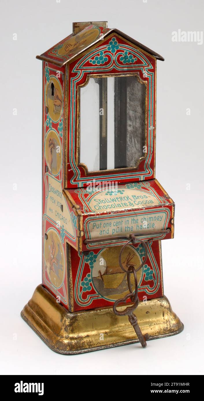 Stollwerck, Hand Shadows' (vending) mechanical bank, c. 1880-1890s ...