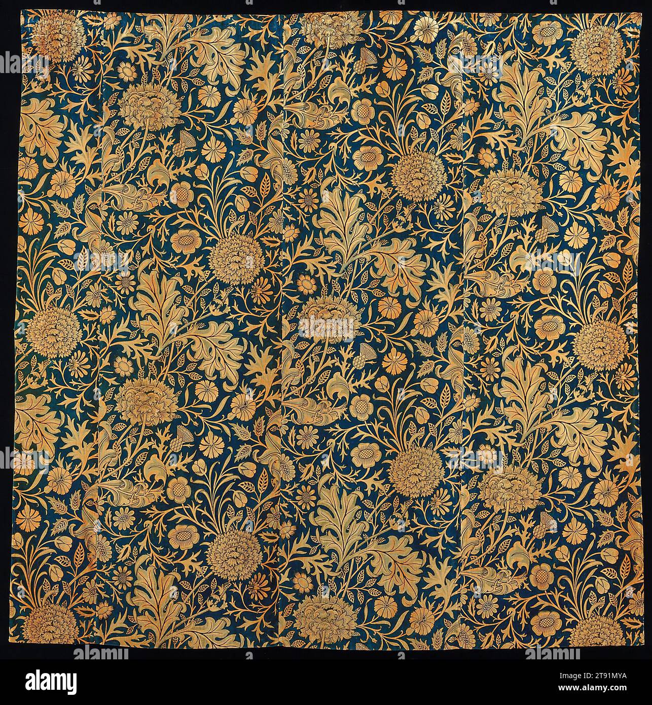 Cherwell, c. 1885, John Henry Dearle, British, 1860 - 1932, 6 1/4 x 30 ...