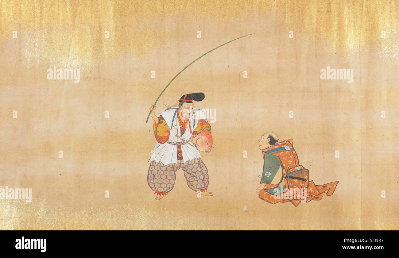 Kyo gen characters highlight human foibles hi-res stock photography and ...