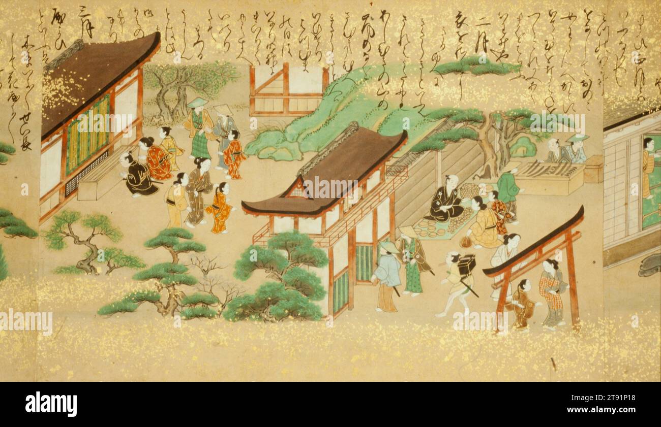 Events Throughout the Twelve Months of the Year, late 17th - early 18th ...