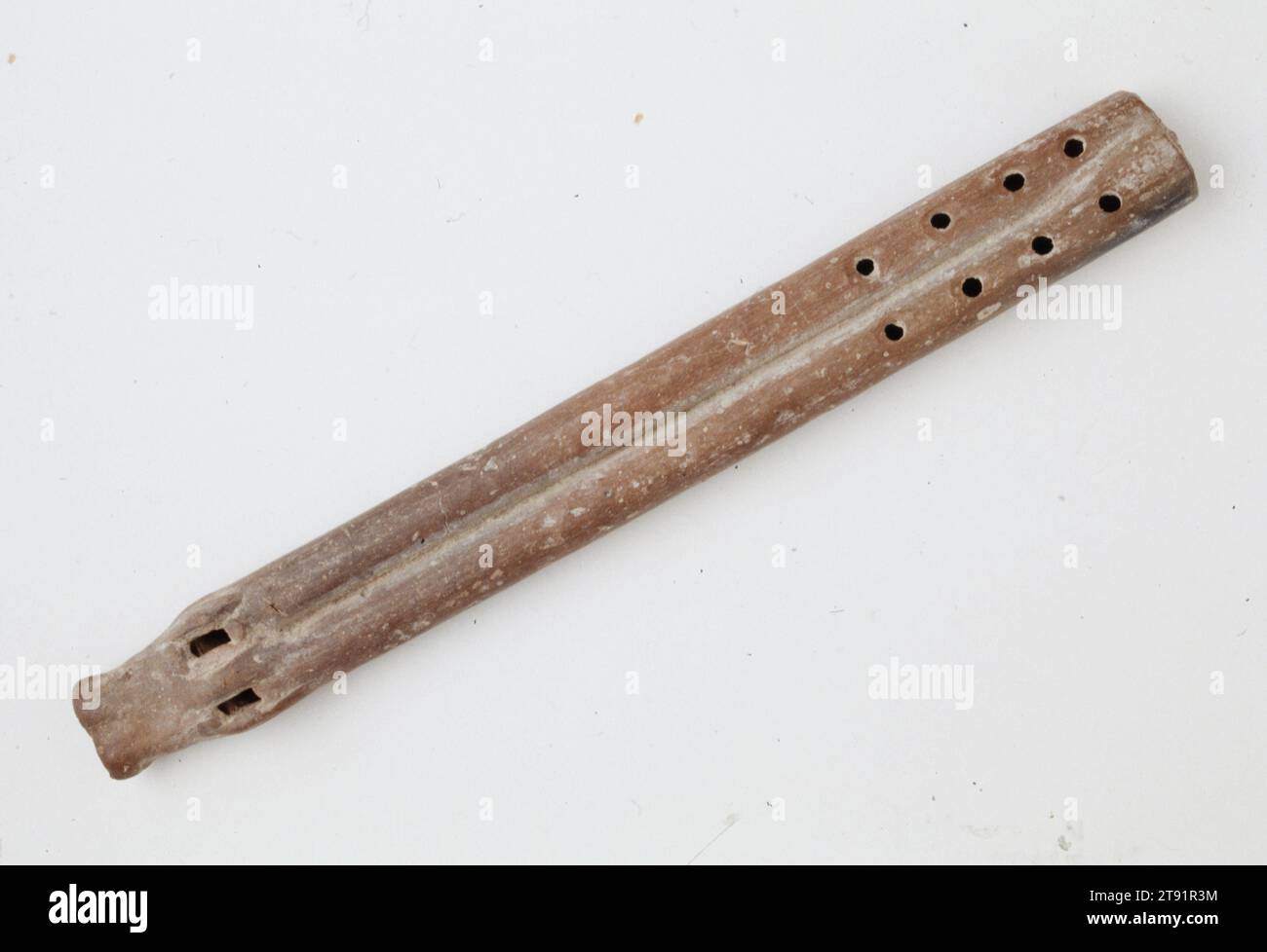 Double flute, 4th century BCE - 7th century CE, 13 1/4 x 1 1/2 x 1 in ...