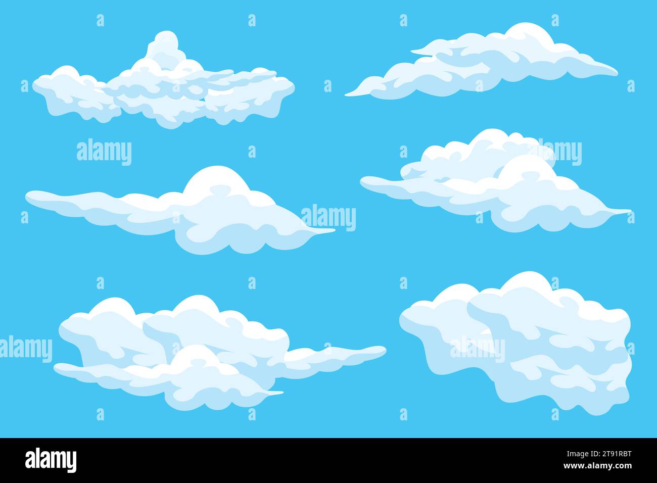 Cloud Background Design, Sky Landscape Illustration, Decoration Vector, Banners And Posters ...