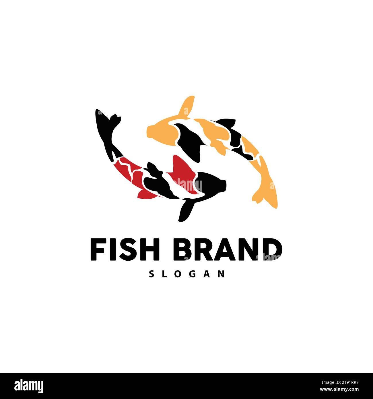 Goldfish farm Stock Vector Images - Alamy