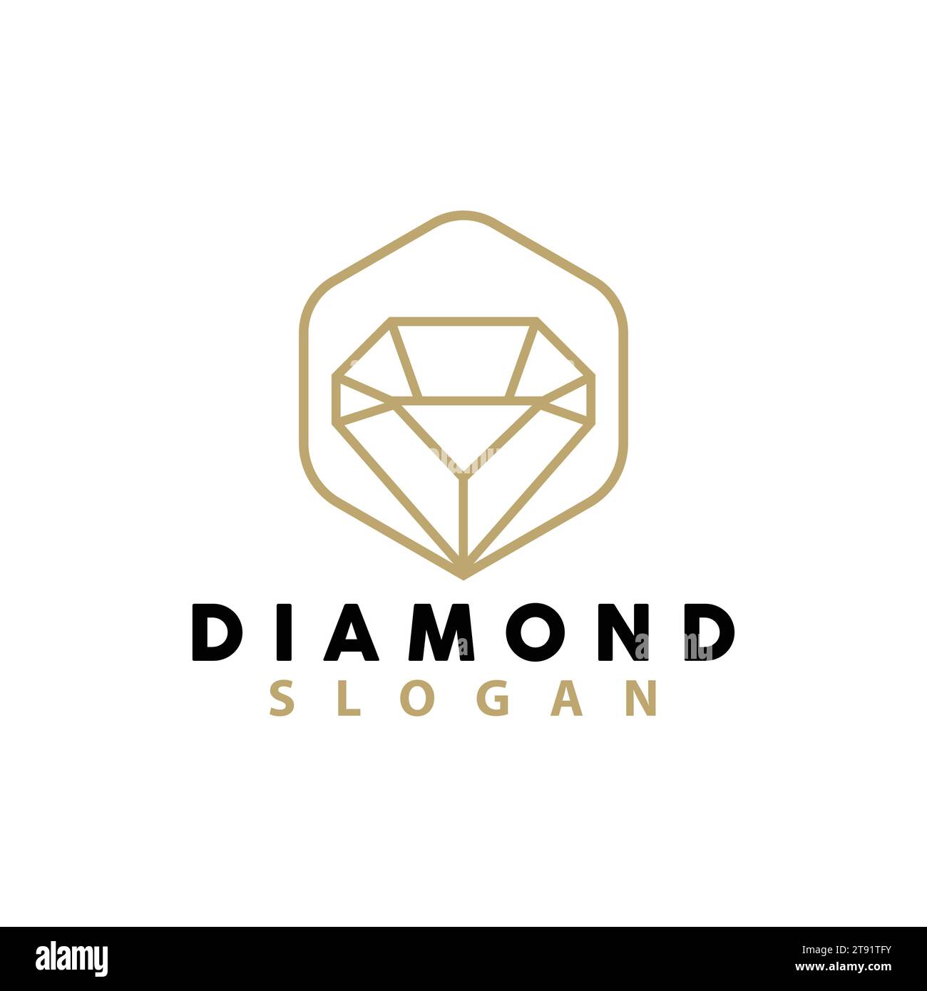 Royal gold logo design Cut Out Stock Images & Pictures - Alamy