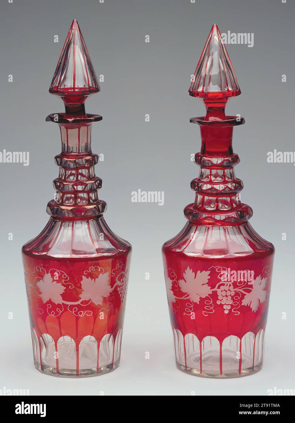 Bohemian ruby glass hi-res stock photography and images - Alamy