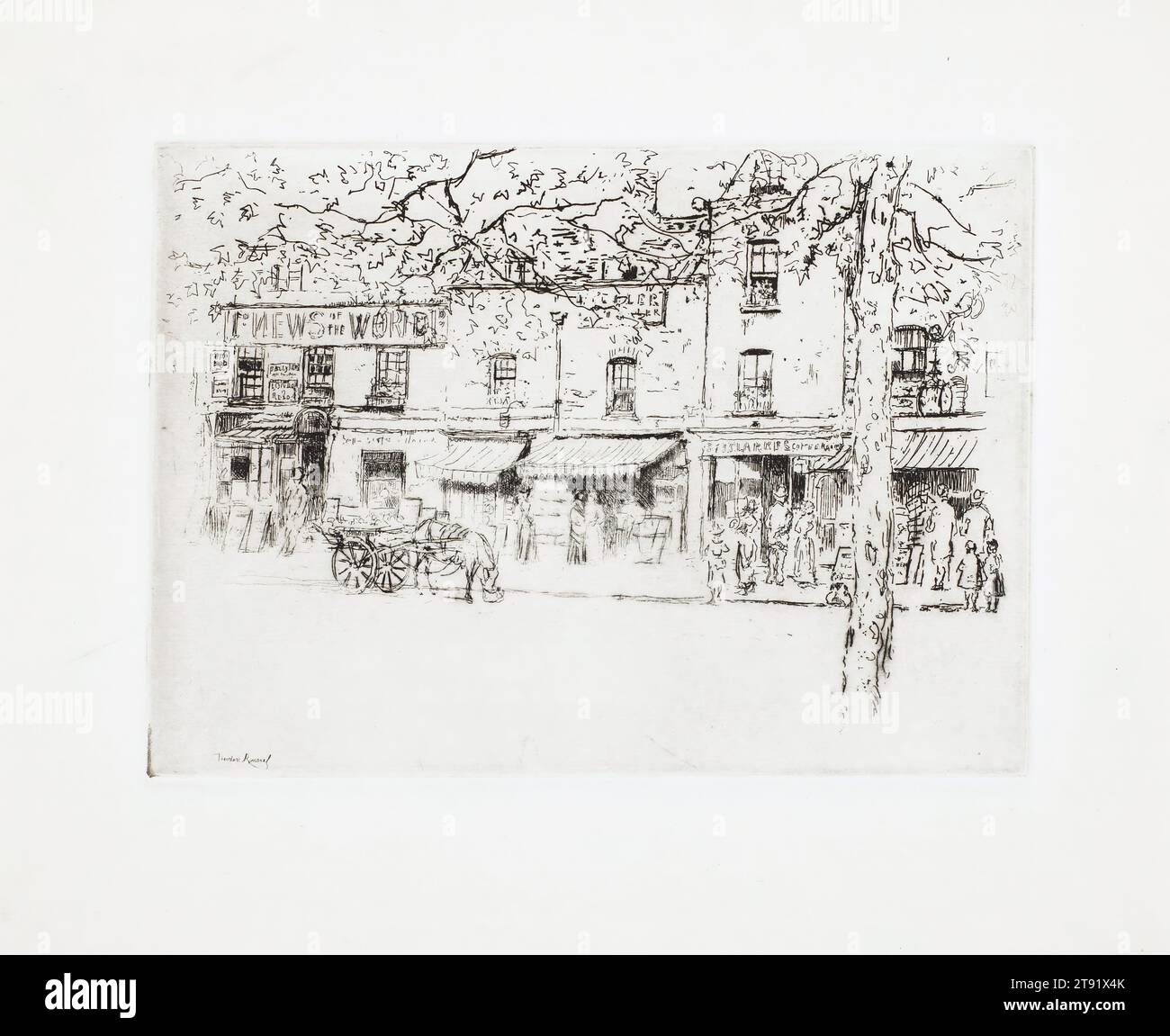 Chelsea embankment 19th century hi-res stock photography and images - Alamy