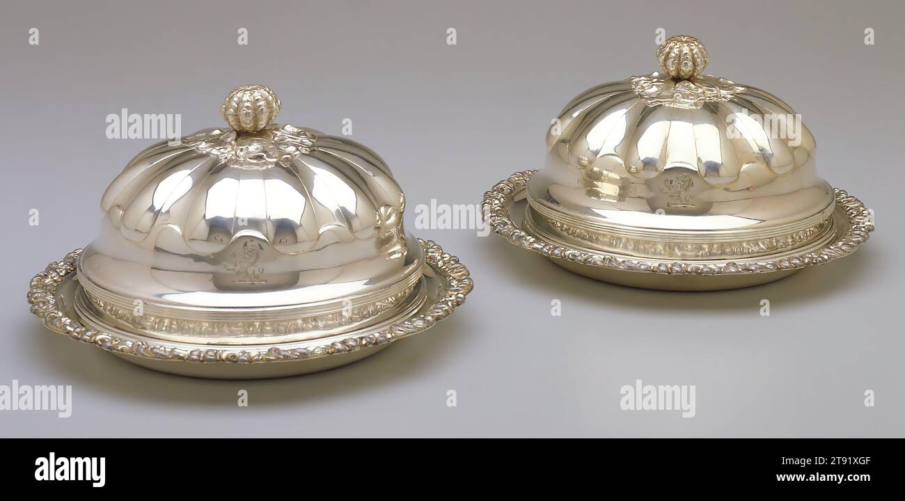 Breakfast dish, c. 1830, 4 1/2 x 7 9/16 in. (11.43 x 19.21 cm ...