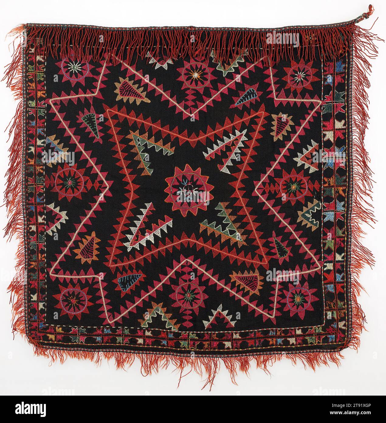 Ilgich, 19th century, 28 x 30 in. (71.12 x 76.2 cm), Wool, silk ...