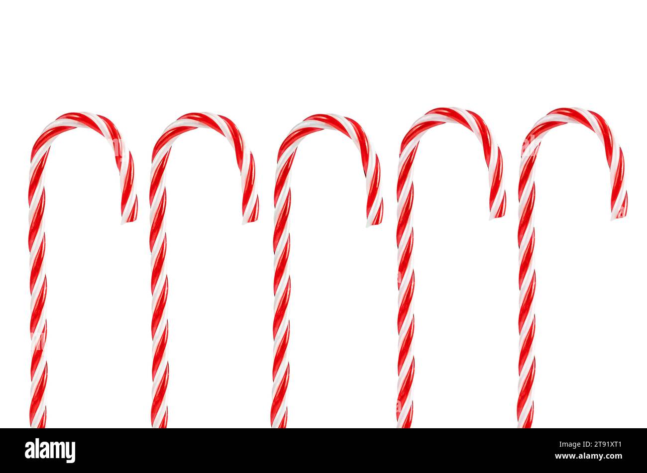 Christmas candy cane in one line isolated on white background Stock ...