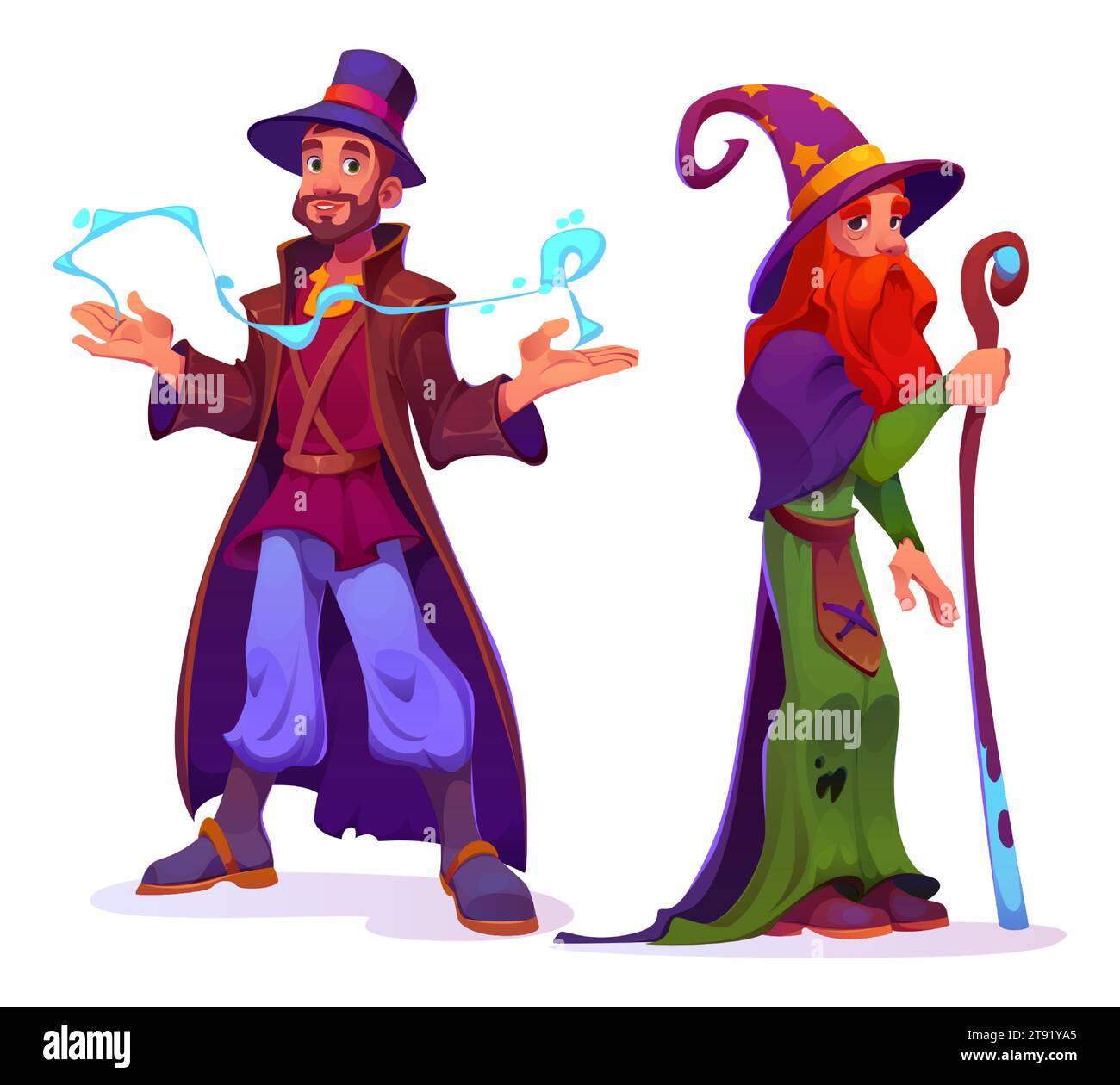 Druid robe Stock Vector Images - Alamy