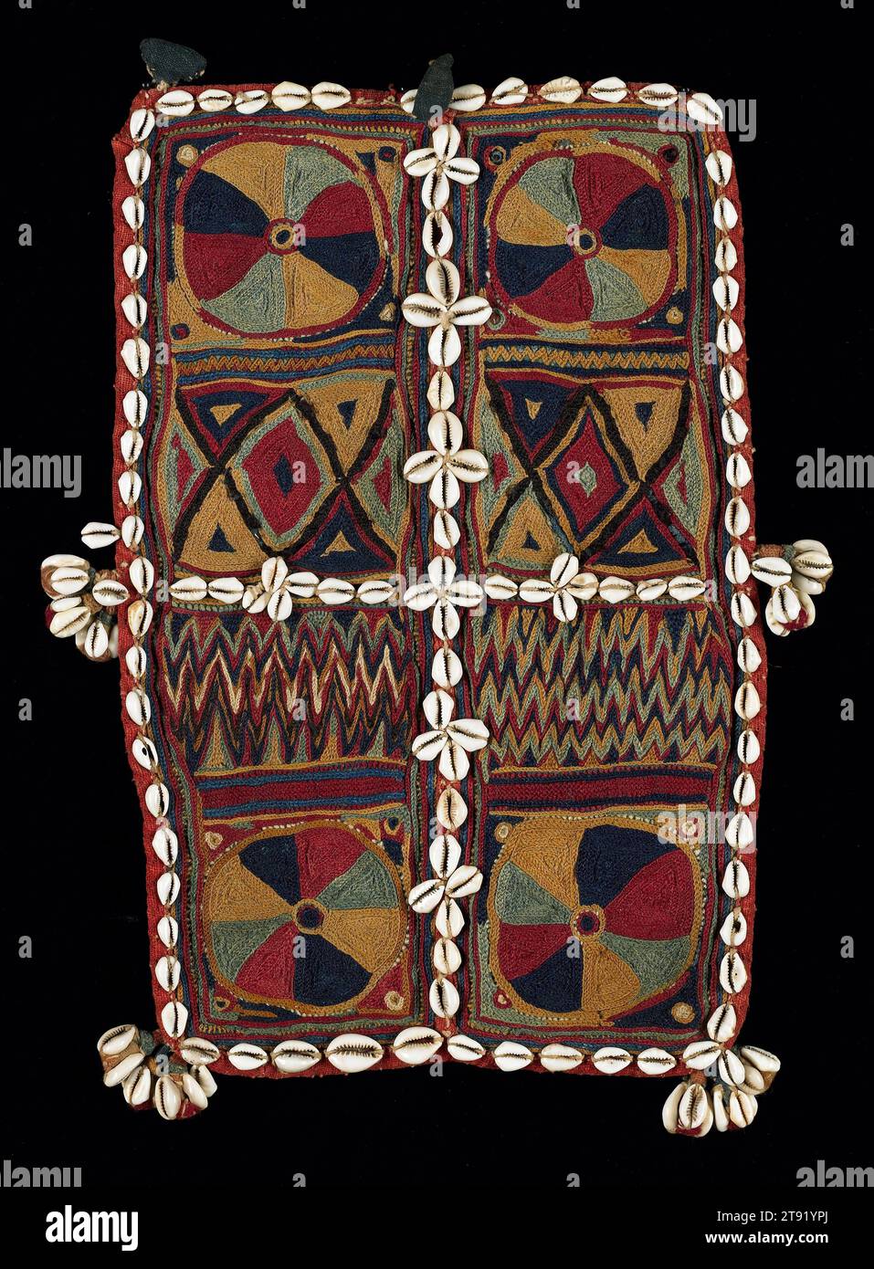 Neck Panel from a Hat, c. 1900, 16 x 10 1/2 in. (40.64 x 26.67 cm ...